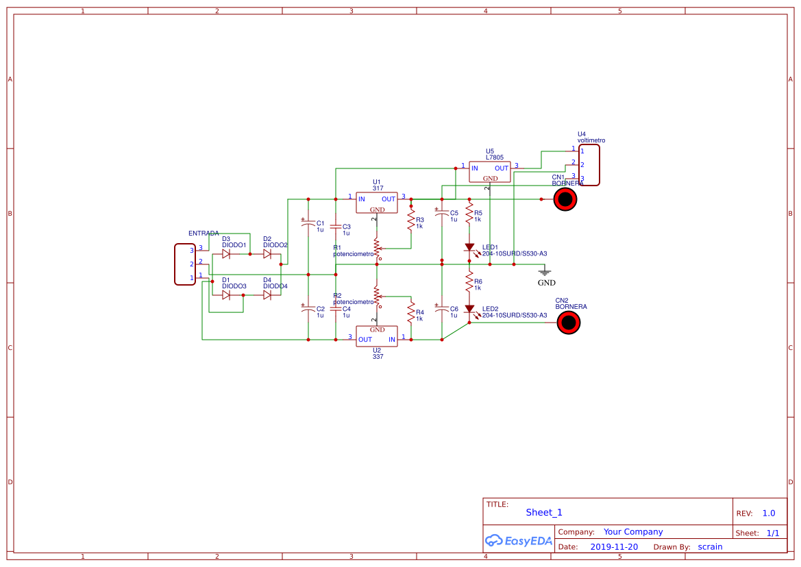 Fuente simetrica - OSHWLab