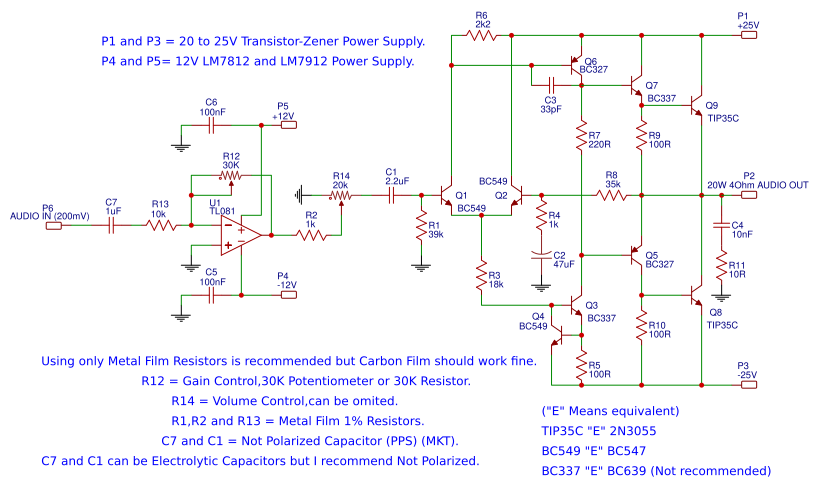 Transistor Amplifiers - OSHWLab