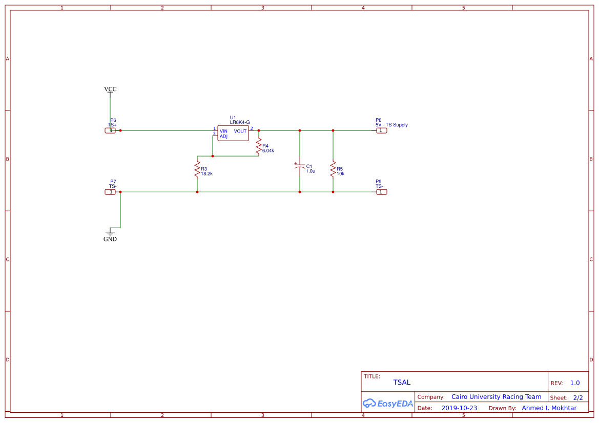 TS circuits - OSHWLab