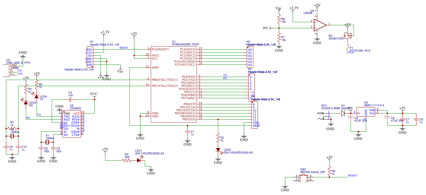 Arduino Easyeda Open Source Hardware Lab