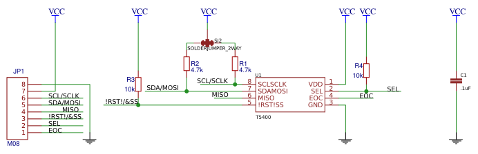 SparkFun Barometric Sensor Breakout - T5403 - EasyEDA open source hardware lab