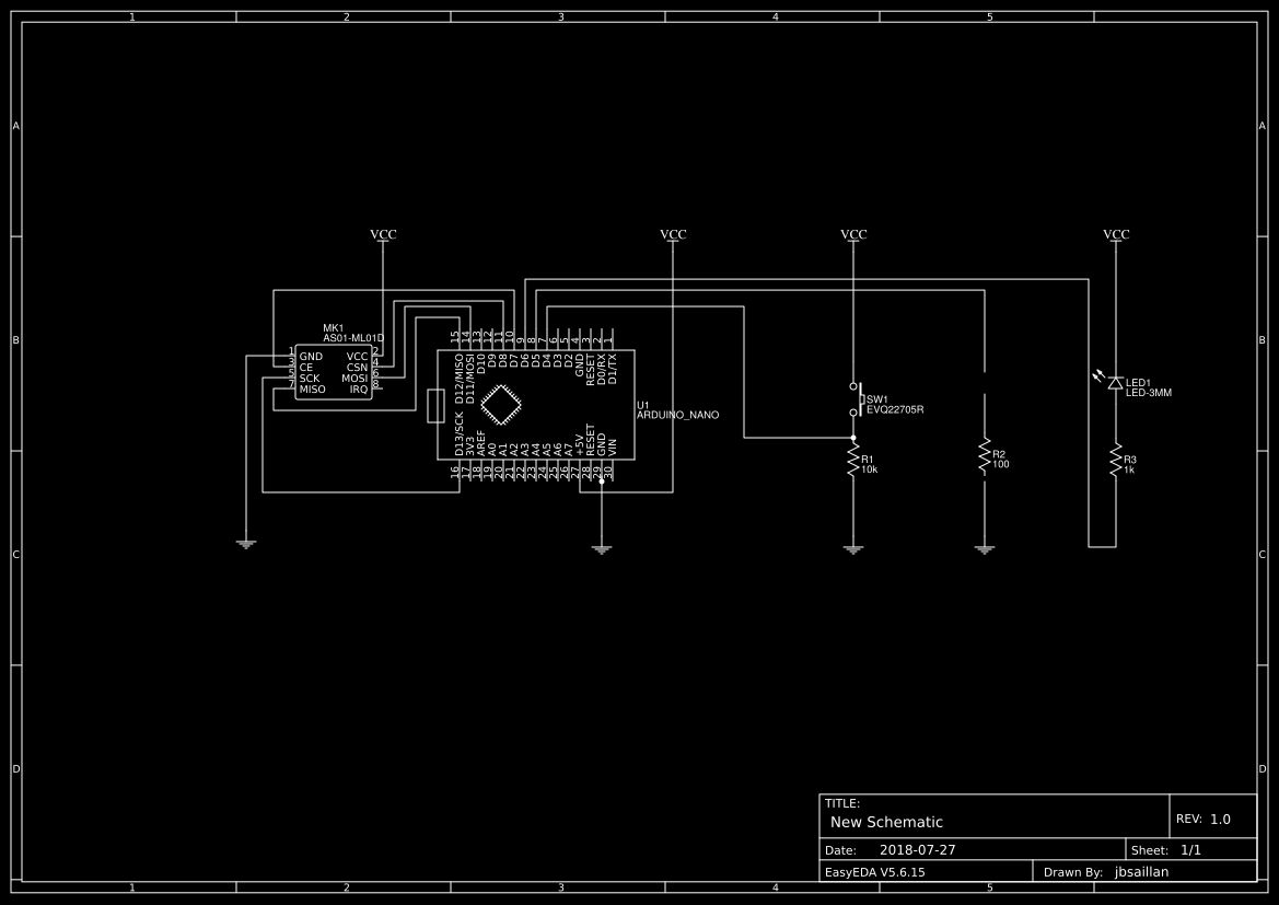Connected alarm - Platform for creating and sharing projects - OSHWLab
