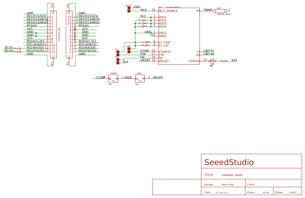 Xadow - BLE Slave - OSHWLab