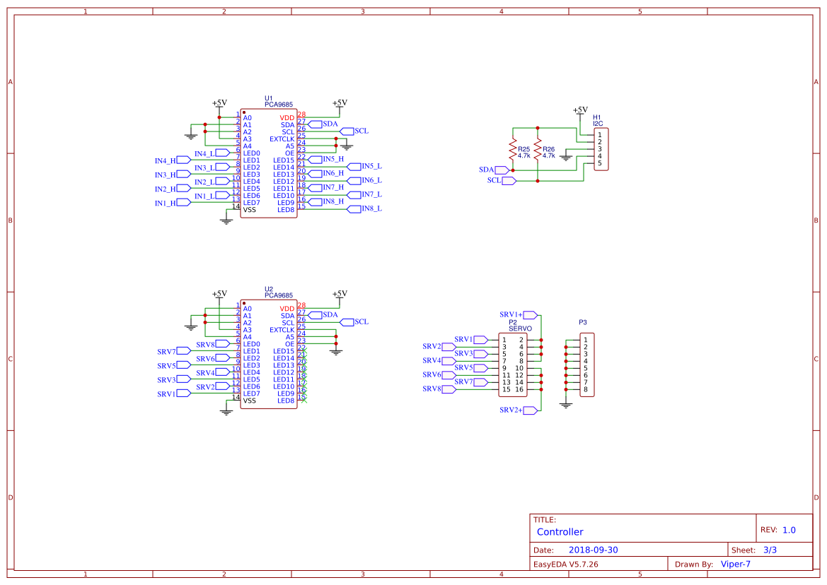 Tank Controller - EasyEDA open source hardware lab