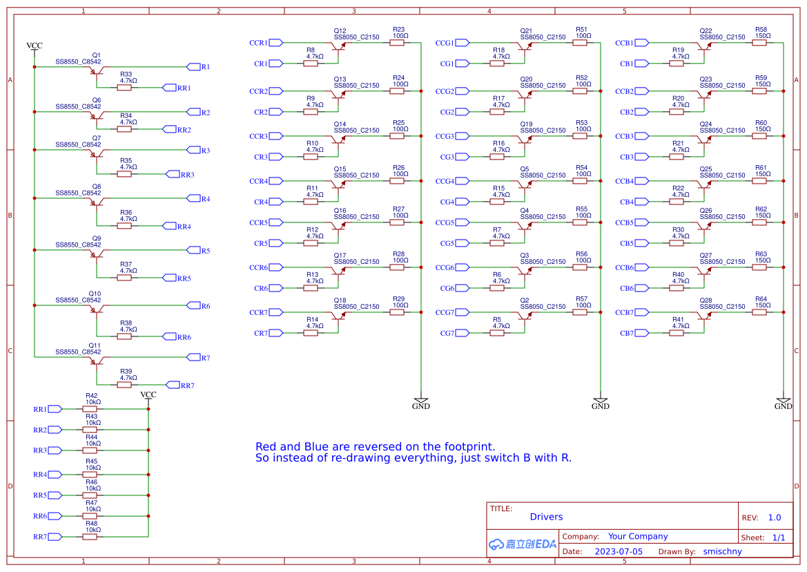 STM32F030C8T6 POV 2 - OSHWLab