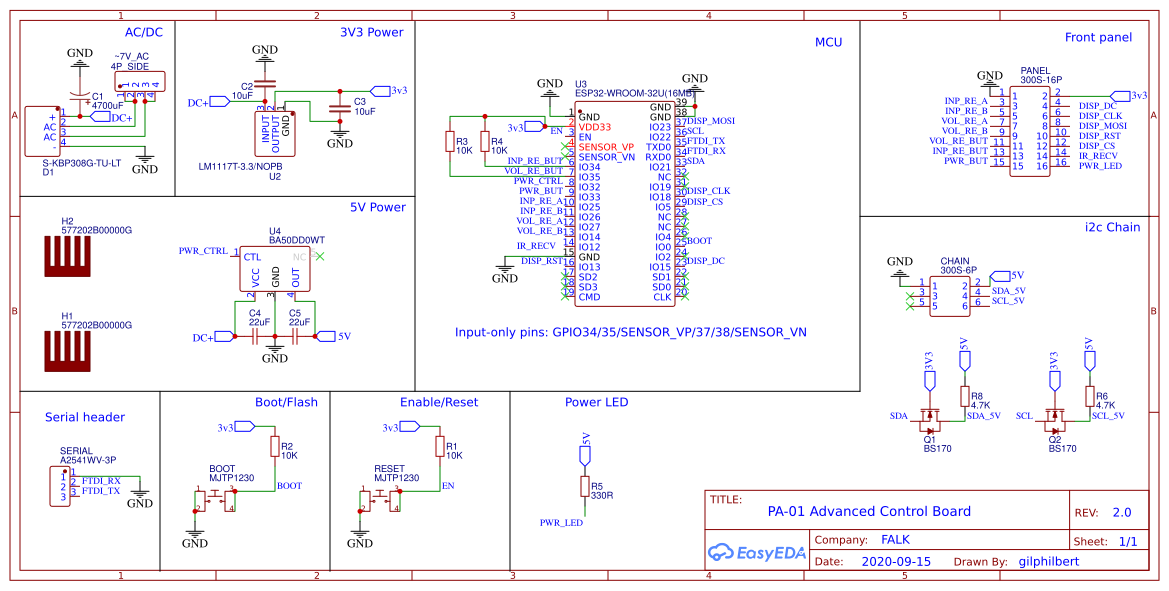 PA-01 - Advanced Control Board - OSHWLab