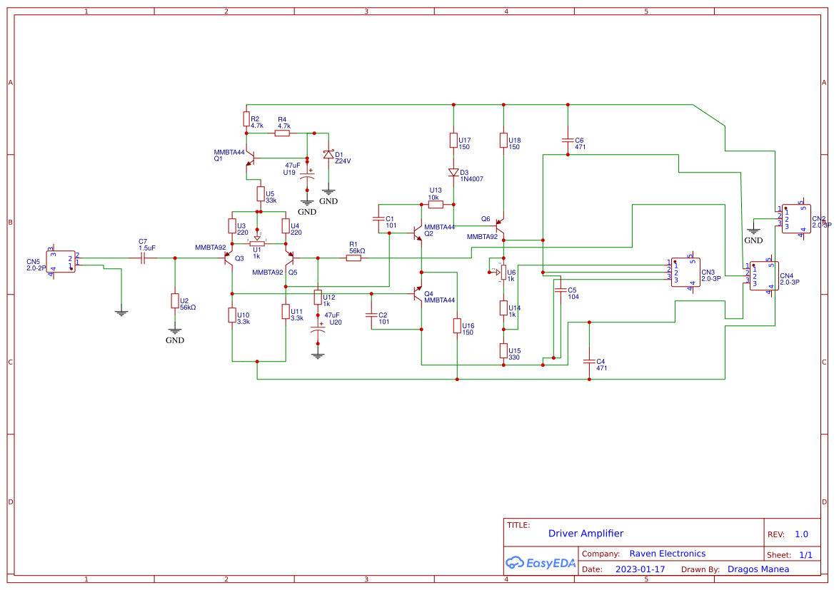 Amp THT SMD - EasyEDA open source hardware lab