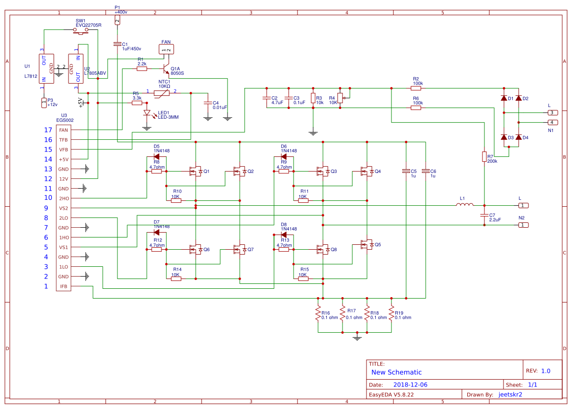 inversor novo - Platform for creating and sharing projects - OSHWLab