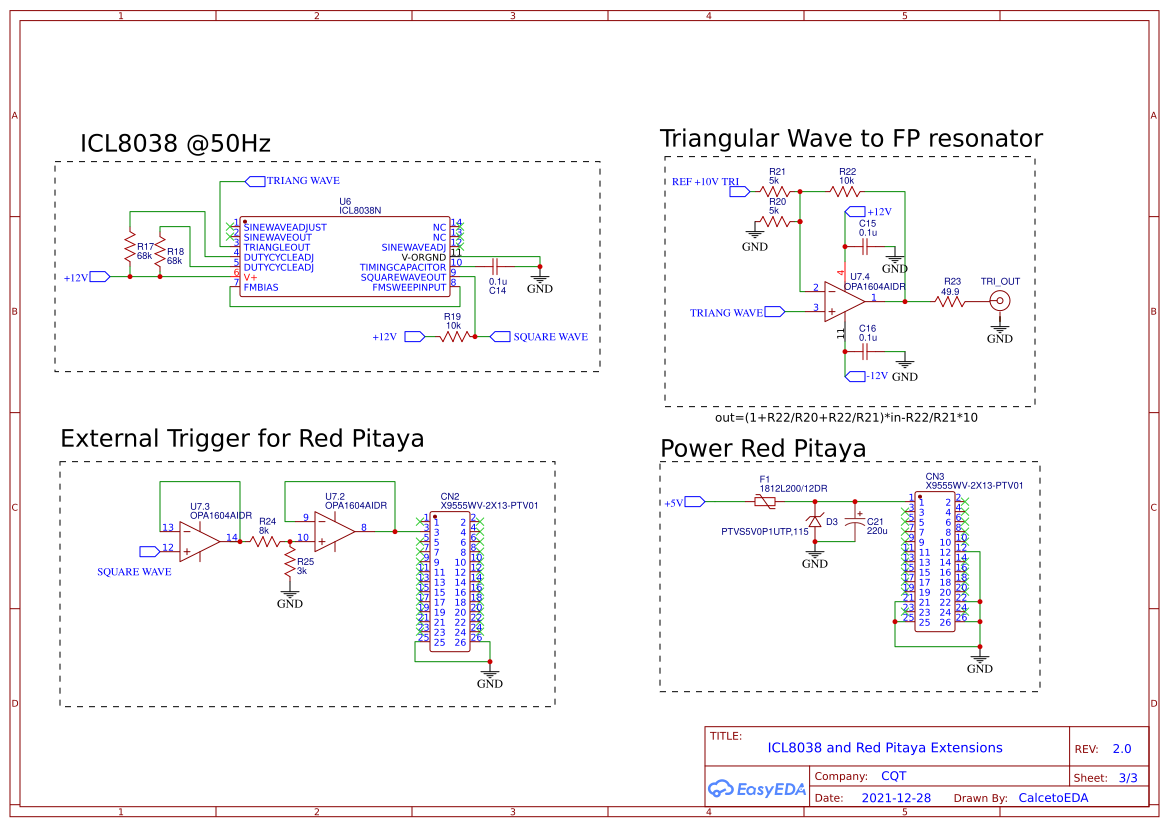 RedPitaya_PID - EasyEDA open source hardware lab