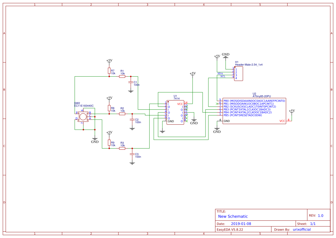 encoder_i2c - EasyEDA open source hardware lab
