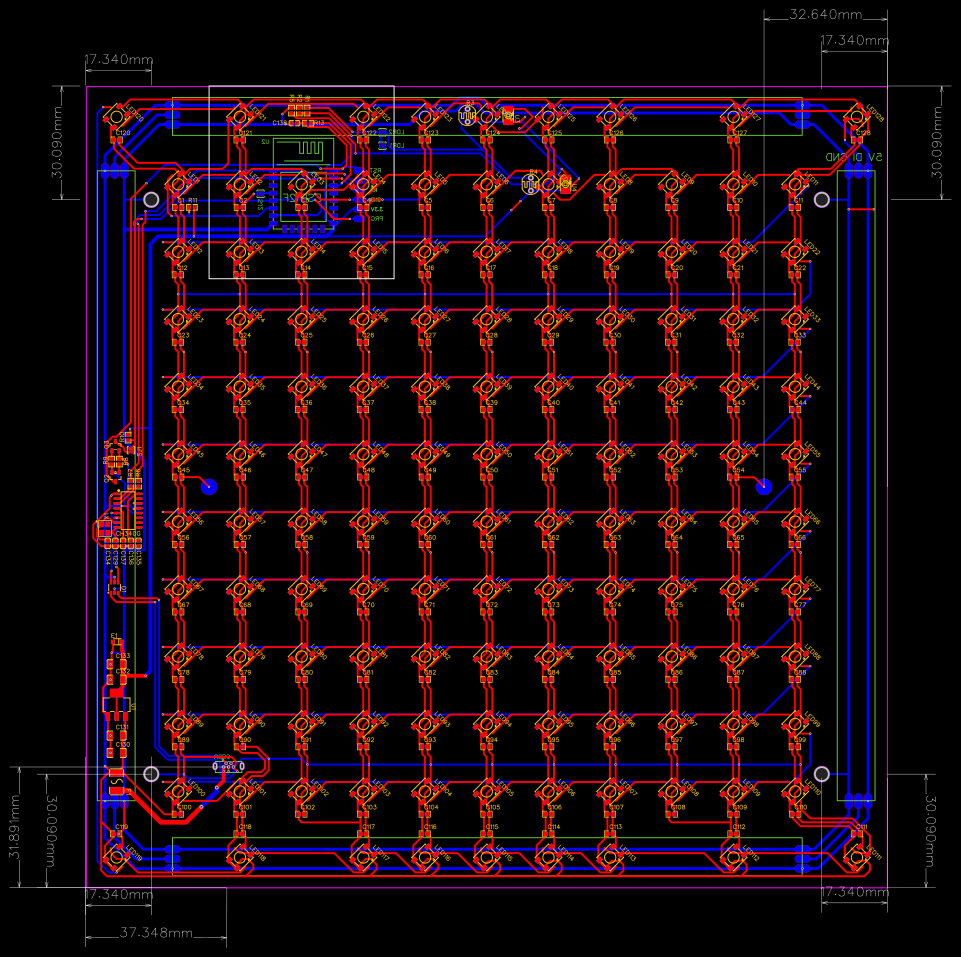 WordClock_V2.1_middl - OSHWLab