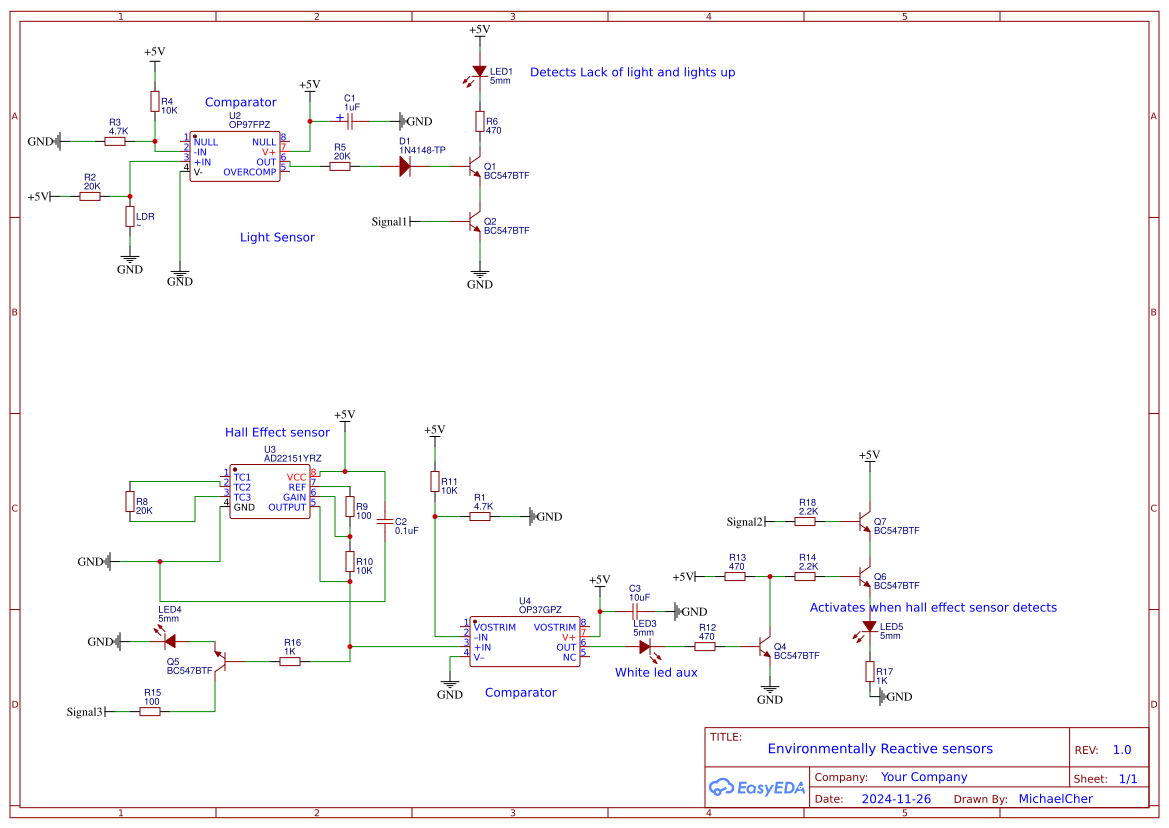 Automatic Light Switch And Magnetic Detector - OSHWLab