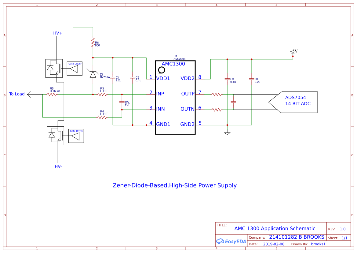 New circuit - master - (brooks1) - EasyEDA open source hardware lab