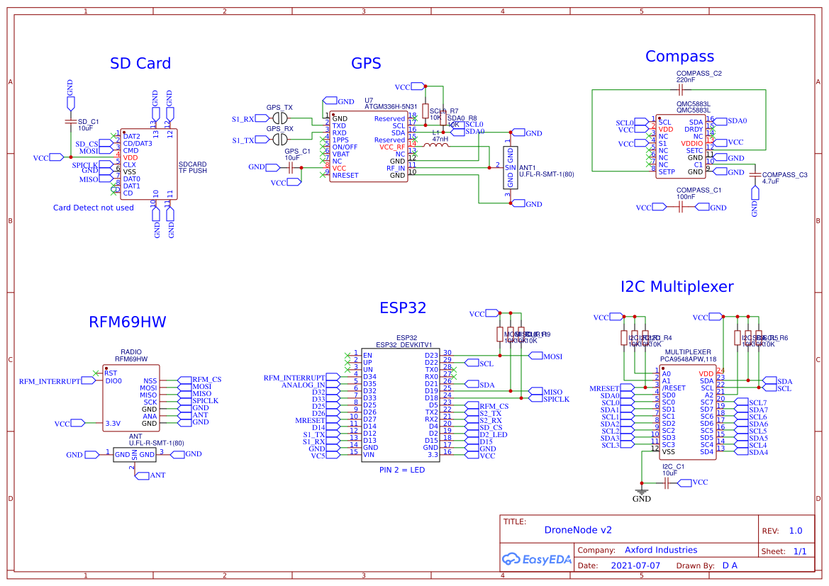 DroneLink v5 - Platform for creating and sharing projects - OSHWLab