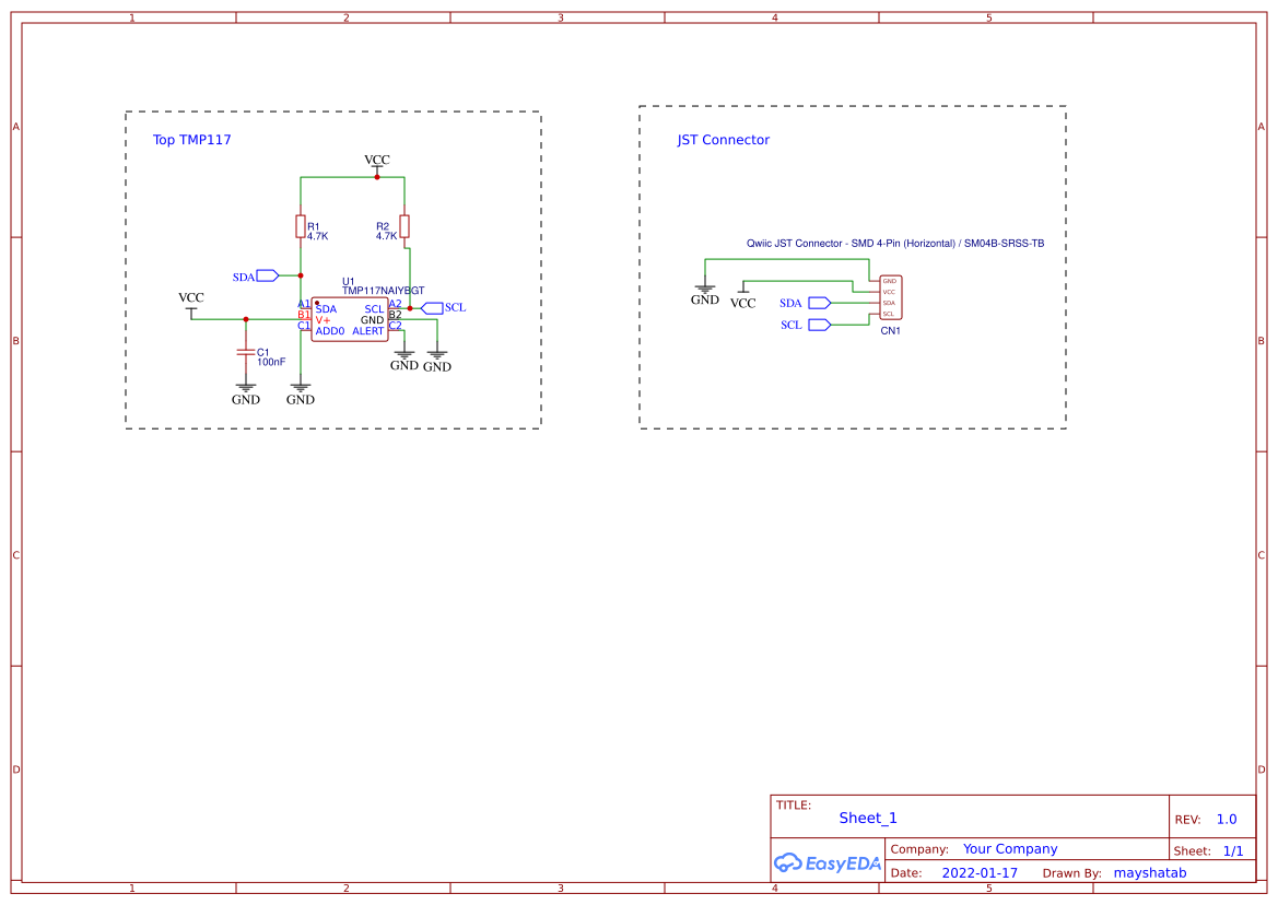 TMP117 - EasyEDA open source hardware lab