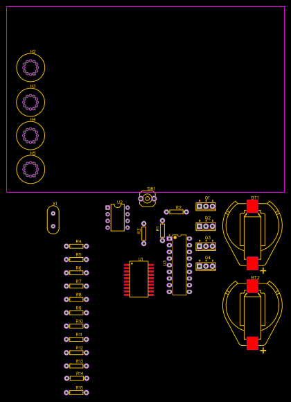 wrist watch on IV-3A - EasyEDA open source hardware lab