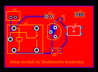12v relay module - EasyEDA open source hardware lab