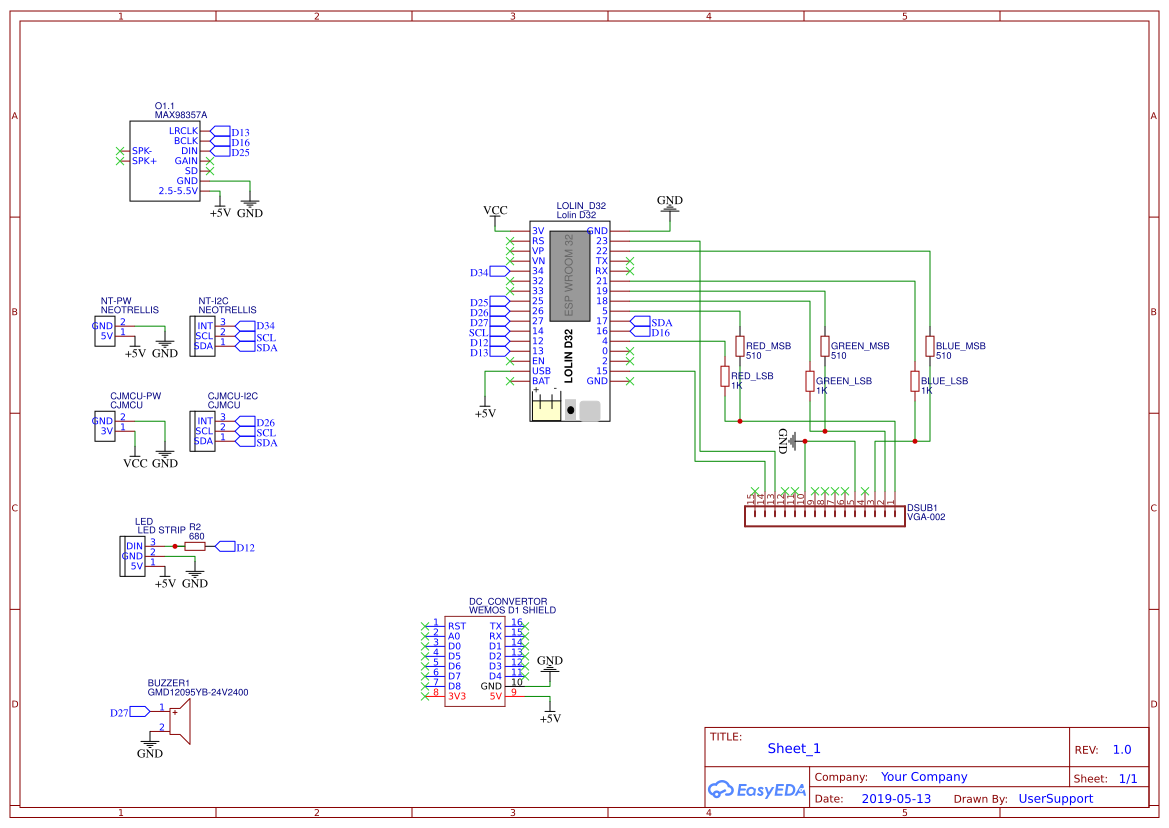 FabGL-LolinD32-Suitcase - EasyEDA open source hardware lab