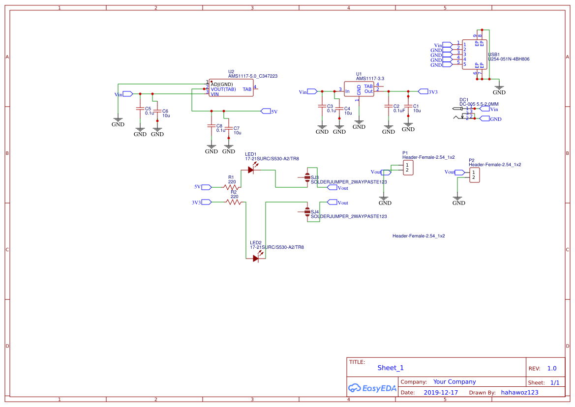 Breadboard PSU - Platform for creating and sharing projects - OSHWLab
