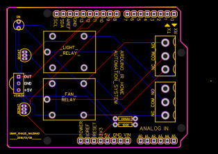 ARDUINO IR HOME AUTOMATION SYSTEM SHEILD - OSHWLab