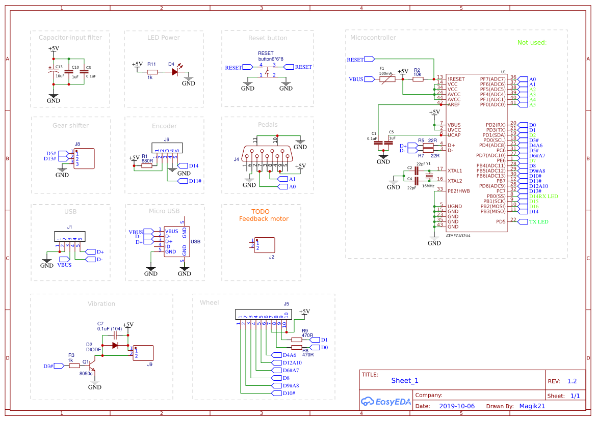 Logitech momo PCB - OSHWLab