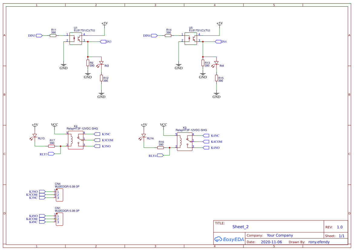 General Controller PIC 4R - EasyEDA open source hardware lab