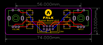 PA-01 - Buttons Board - EasyEDA open source hardware lab
