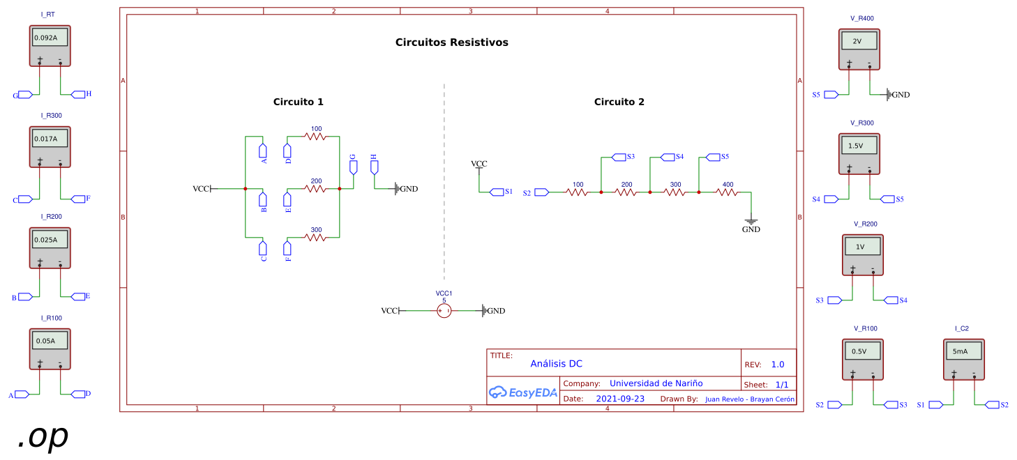 AC 2020 - simple simulation - EasyEDA open source hardware lab
