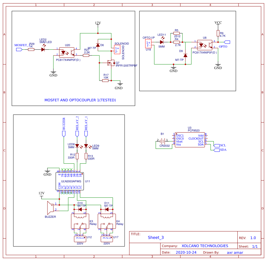 Nuvoton MS51 + SIM800L only - EasyEDA open source hardware lab