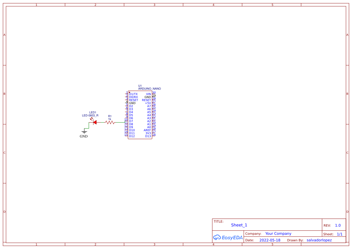 Practica 1 individual - EasyEDA open source hardware lab