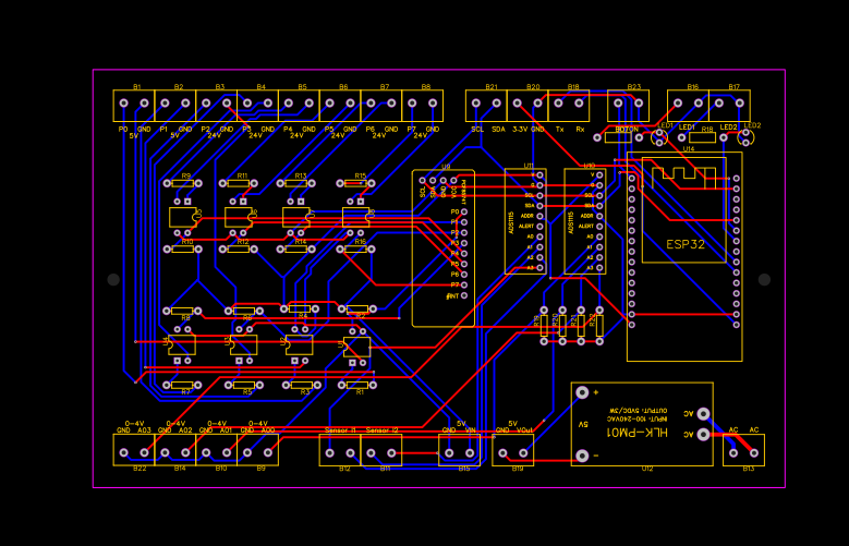 Placa IoT Osmosis/Electrolisis copy copy - OSHWLab