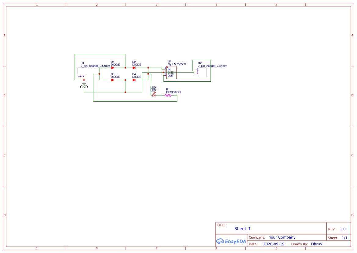 Rectifier - EasyEDA open source hardware lab