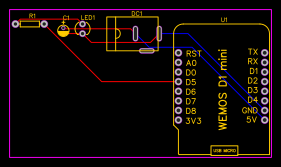 LED - Wemos - Platform for creating and sharing projects - OSHWLab