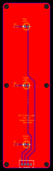 LED Traffic Light Parking Aid - OSHWLab