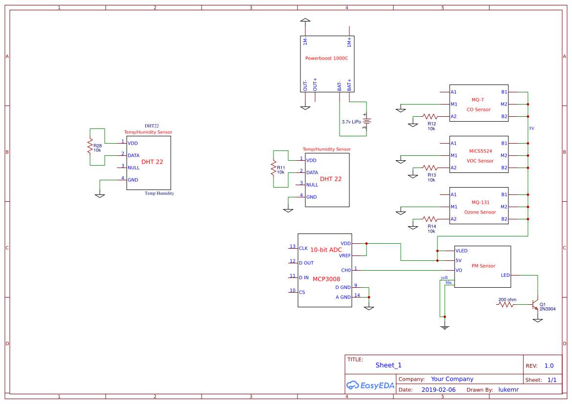 TRAQR Schematic - EasyEDA open source hardware lab