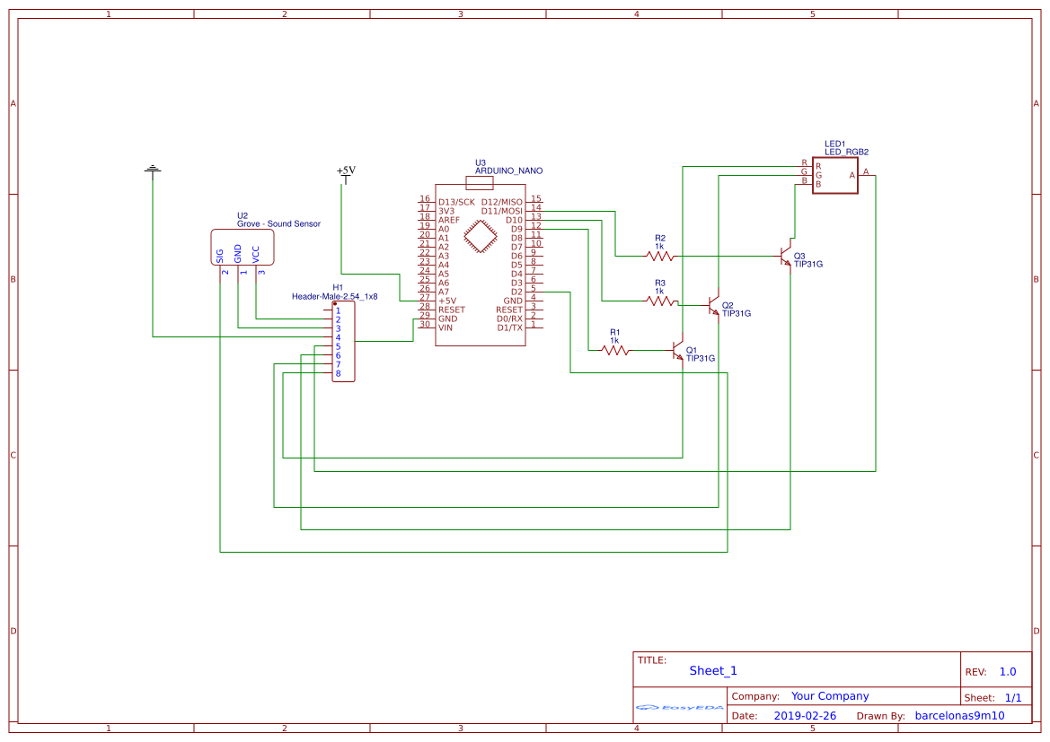 Music LED Strip Fan - Platform for creating and sharing projects - OSHWLab