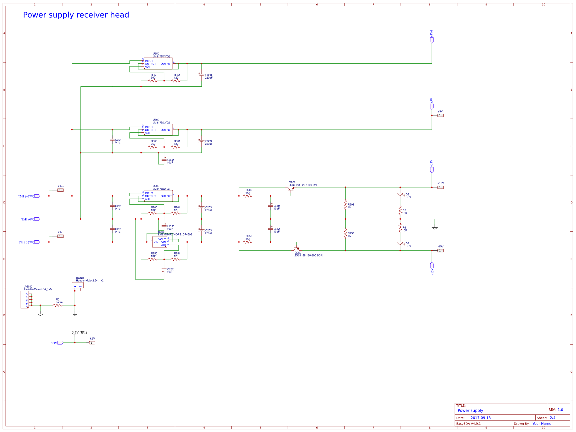 IR - Receiver head basic - EasyEDA open source hardware lab