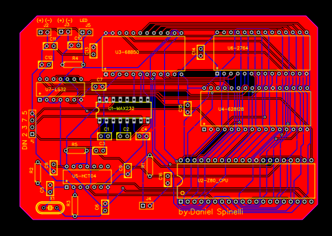 Z80 Computer OHMLAW - OSHWLab