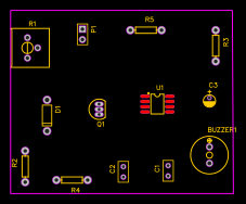 Fire alarm using IC555 - EasyEDA open source hardware lab