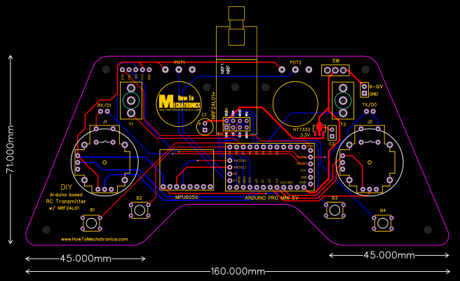 Controller board - OSHWLab