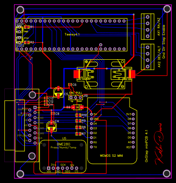 OnStep minPCB 4 - OSHWLab