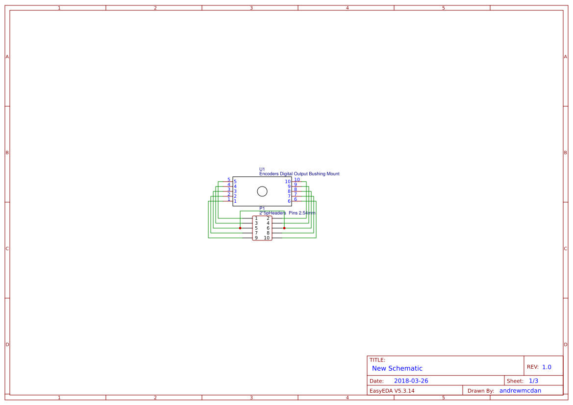 Encoder Breakout - EasyEDA open source hardware lab