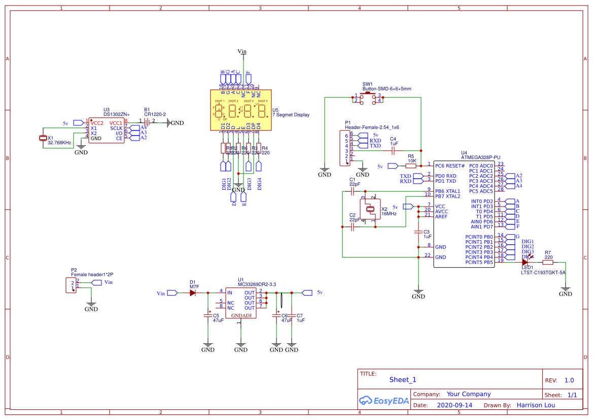 Clock - EasyEDA open source hardware lab