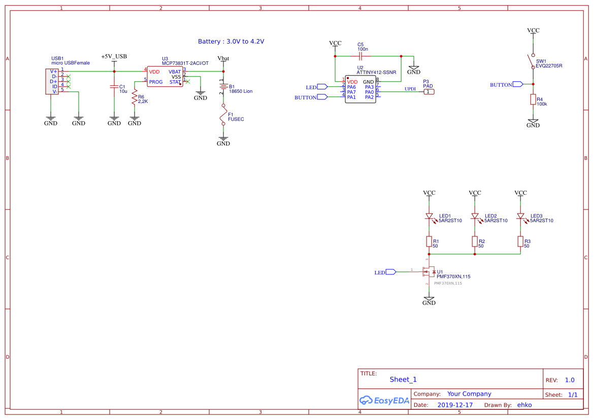 Tube-light - EasyEDA open source hardware lab