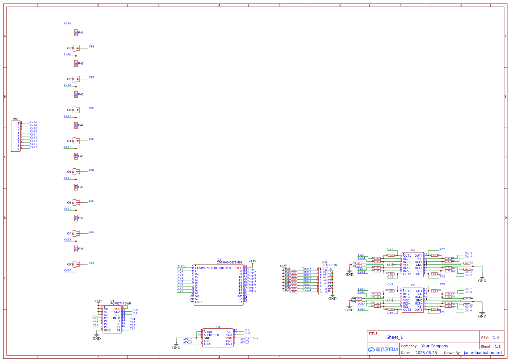 Power Meter with temperature sensing and data logging - EasyEDA open source hardware lab