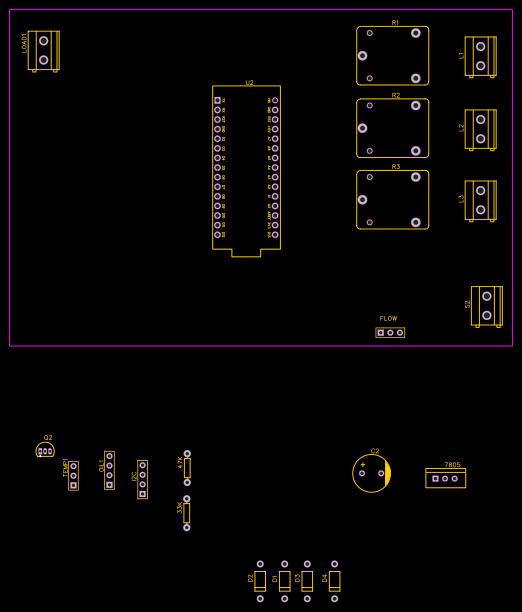 Timer based iirigatiobn system PCB - OSHWLab