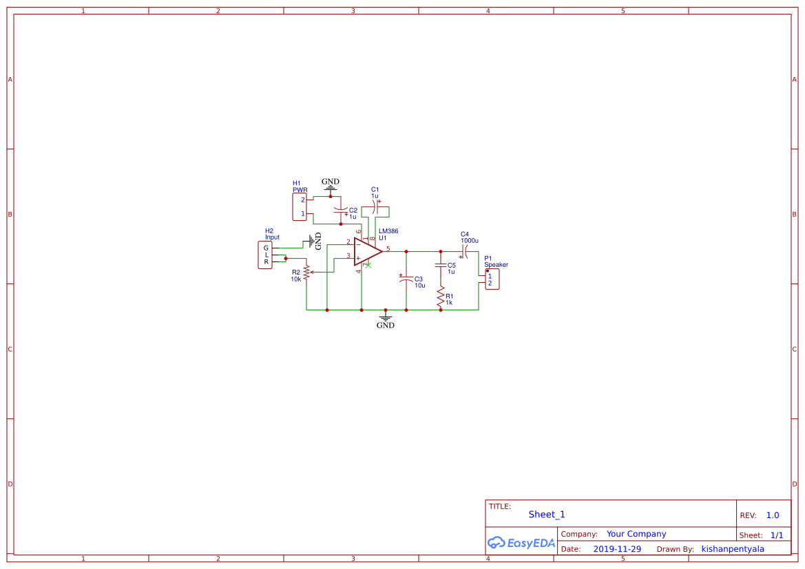 LM386 - EasyEDA open source hardware lab