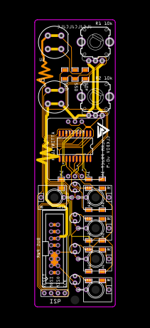 Modular Synth Clock Divider Module - OSHWLab