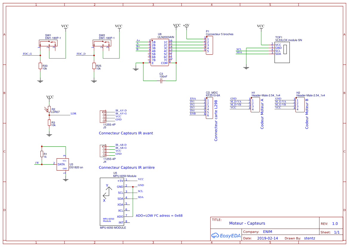 robot NANJINGV2 - EasyEDA open source hardware lab