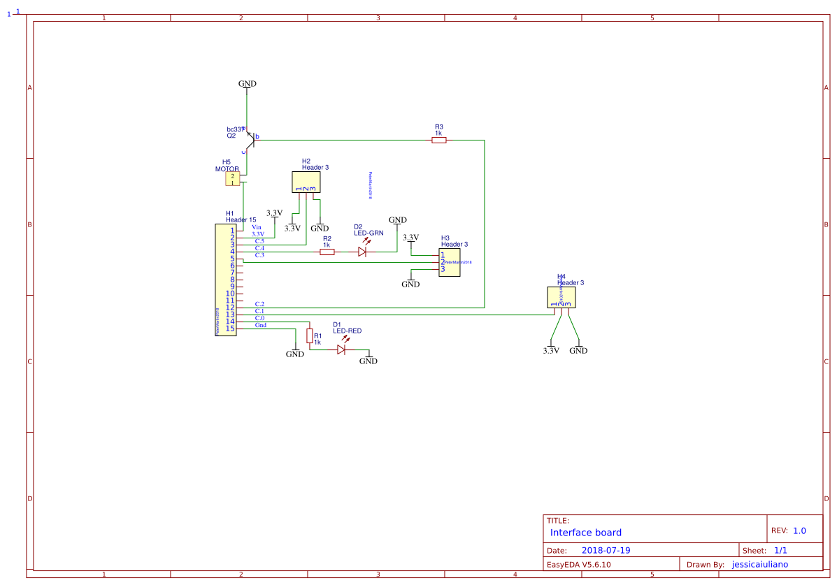 Systems Board interface design (Jess) - EasyEDA open source hardware lab
